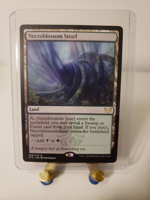MTG Necroblossom Snarl Strixhaven: School of Mages 269/275 Regular Rare ...
