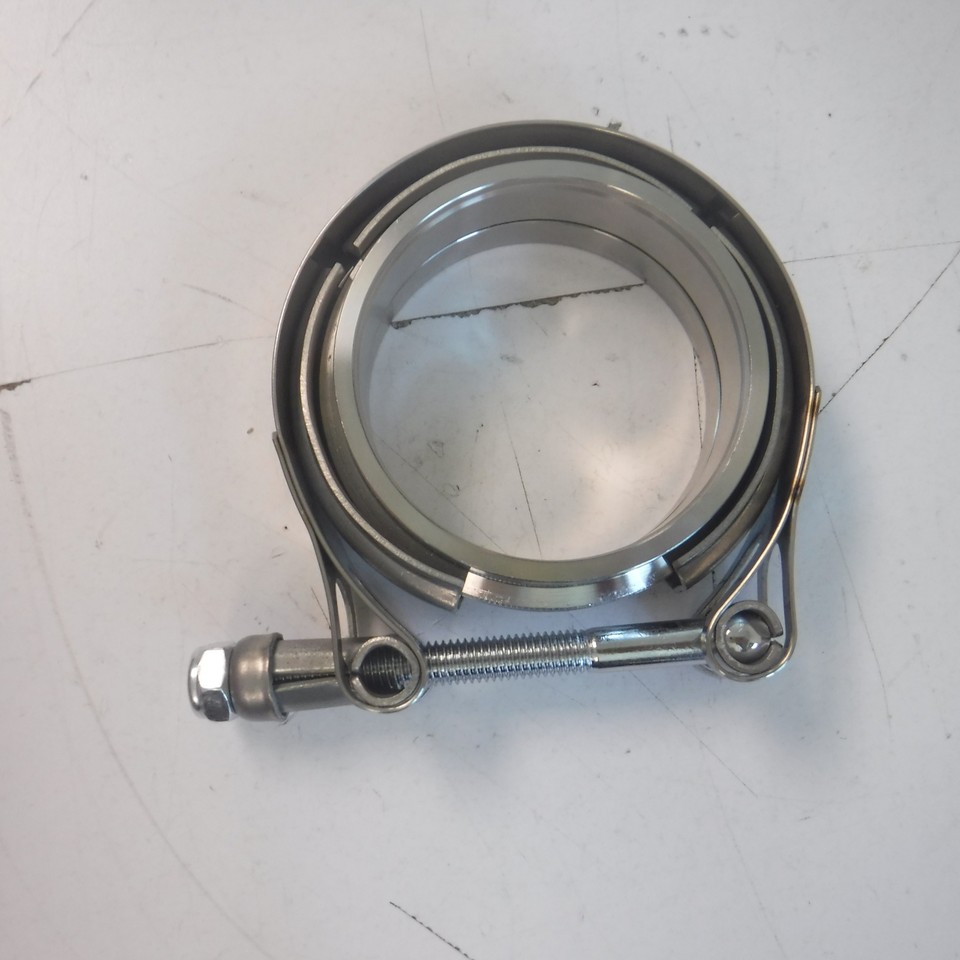 2.75" Self-Aligning M/F V-Band Clamp Stainless Steel Flange Kit 35636 ...