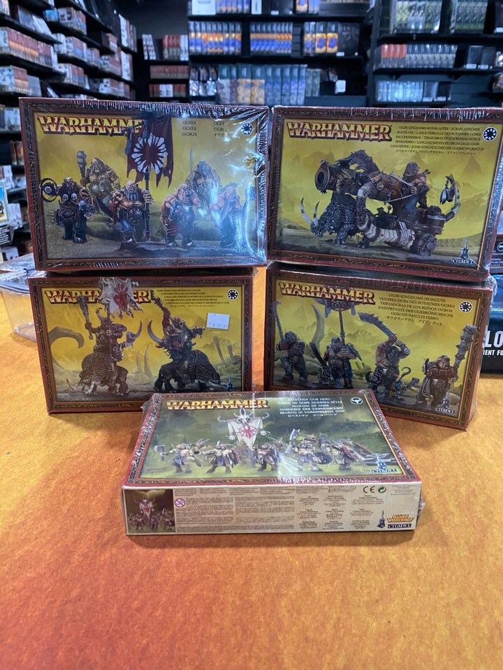 Warhammer Fantasy - Ogor Mawtribes Army Lot - Brand new in Box Ogors ...