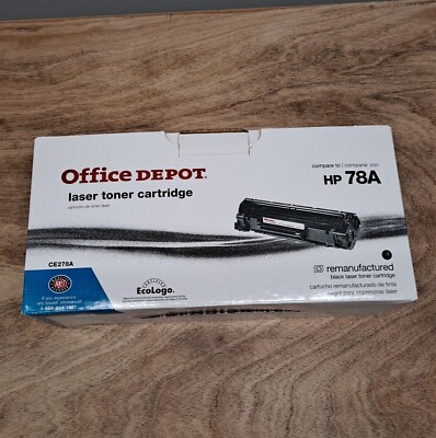 Office Depot Brand CE278A Laser Toner Cartridge For HP 78A Open Box | eBay