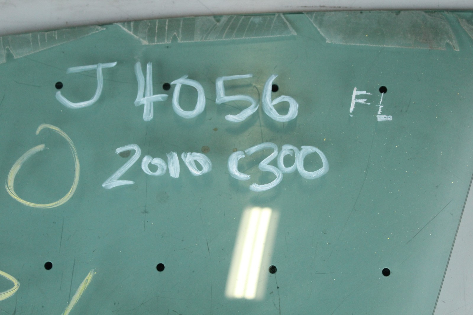 2008-2011 MERCEDES W204 C300 FRONT DRIVER LEFT DOOR WINDOW GLASS J4056 ...