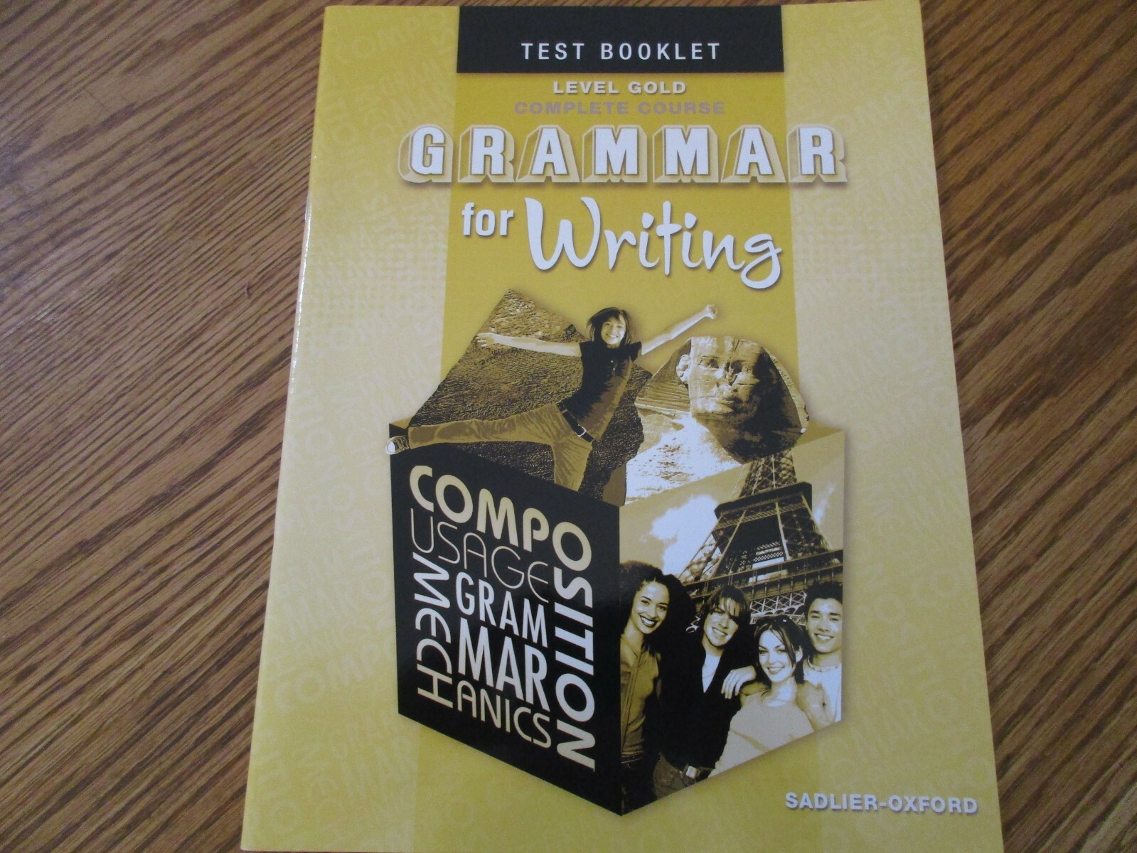 Sadlier-Oxford Grammar for Writing Level Gold Test Booklet (new ...