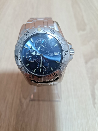 Rare Blue Dial Festina Registered Collection 16059 mens watch | eBay