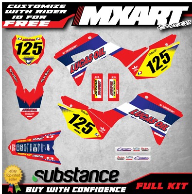 Honda CRF 125 2019 2020 2021 Full Custom decal Kit ACTIVE STYLE ...