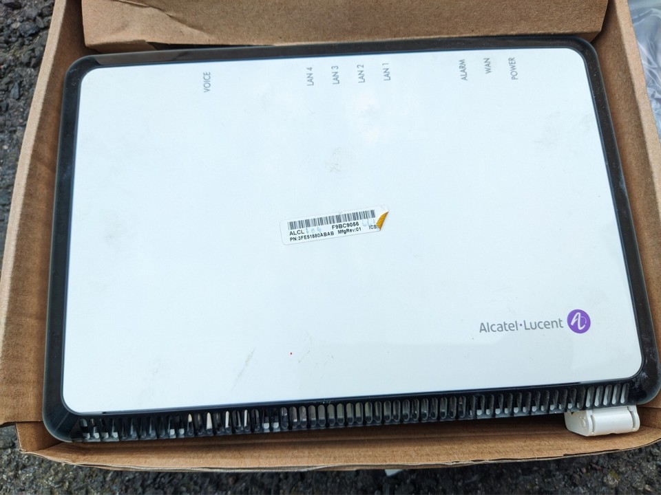 Alcatel Lucent Fiber Optics Modem-ONT | eBay