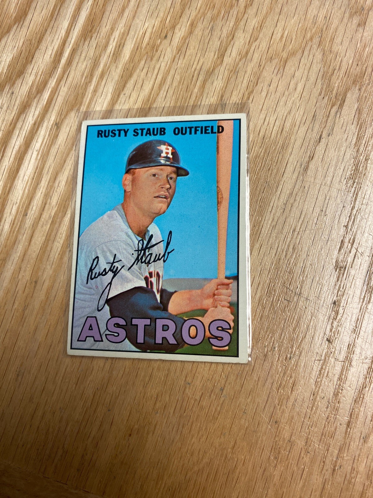 1967 Topps Baseball Rusty Staub Houston Astros Card #73 | eBay