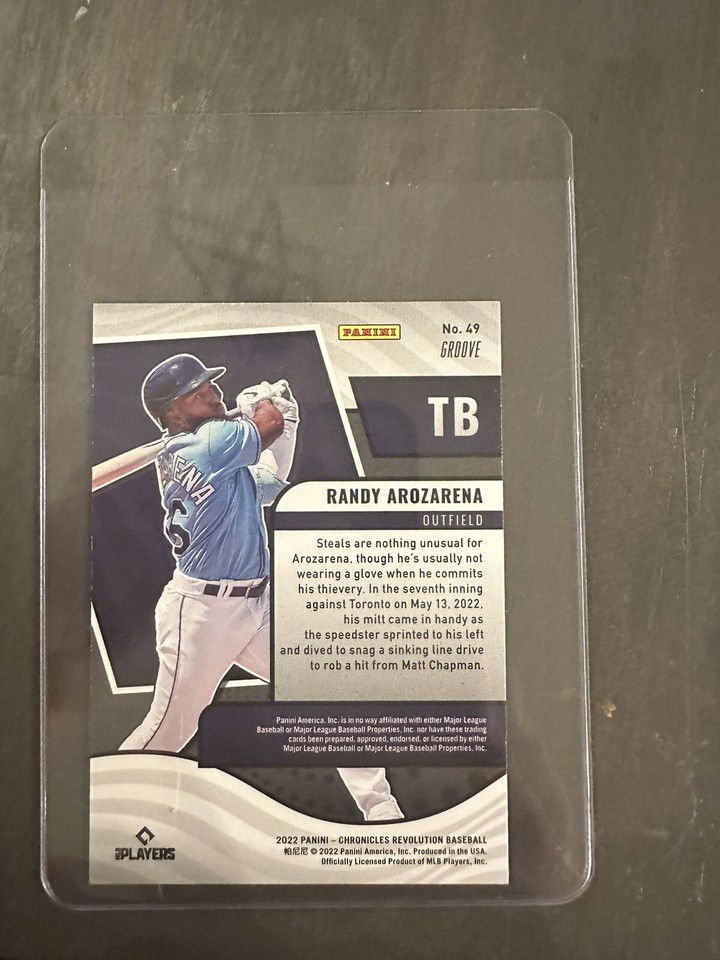 2022 Panini Chronicles - Revolution Astro #49 Randy Arozarena | eBay