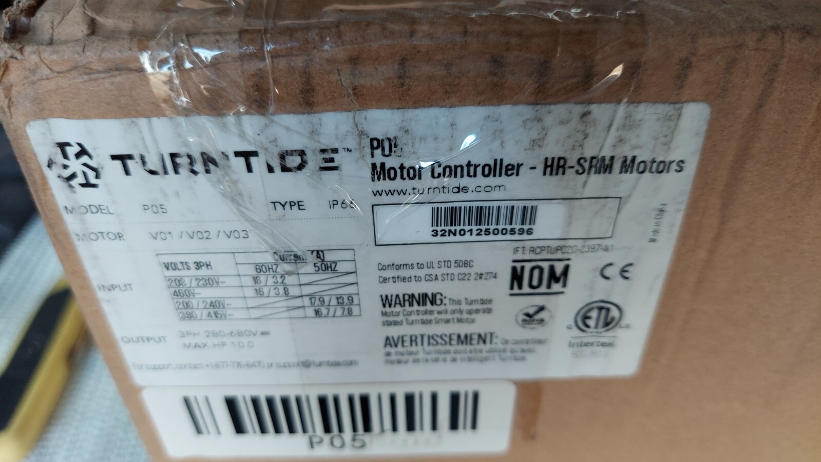 New Turntide P05 Motor Controller HR-SRM Motors | eBay