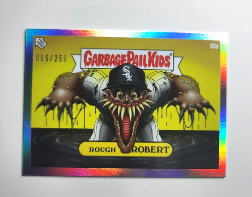 GPK x MLB Series 2 Alex Pardee Rough Robert 13a Luis Robert Rainbow ...