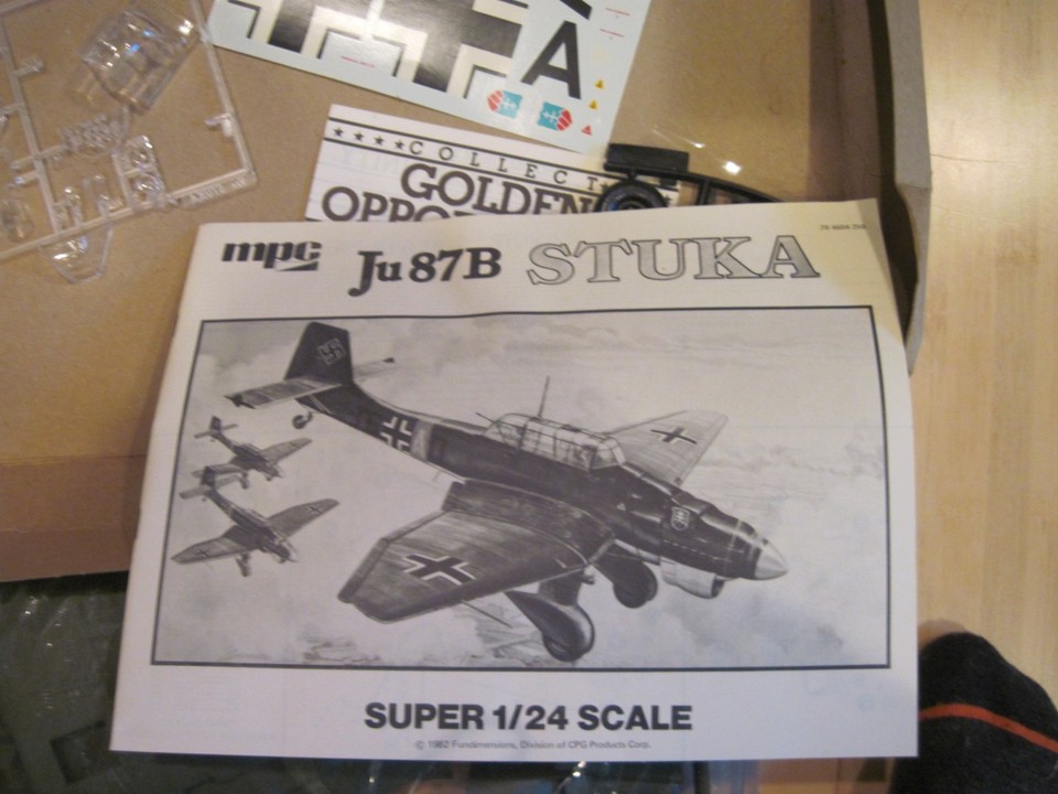 MPC 1/24 Ju87B Stuka Aircraft Model Kit | eBay