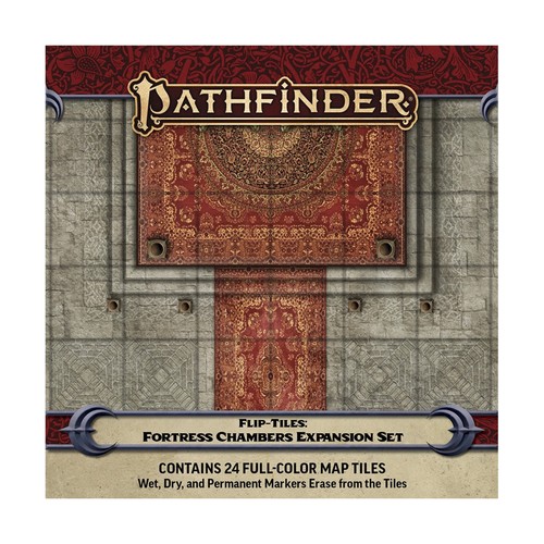 Paizo Pathfinder Maps Flip-Tiles - Fortress Chambers Expansion Bag SW (New) | eBay