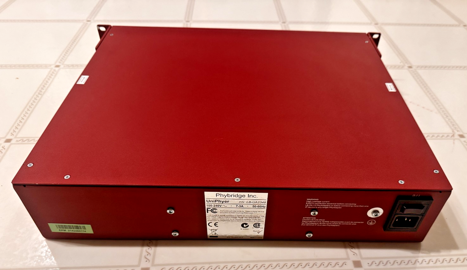 Phybridge UniPhyer LB-UA2348 48 Port Ethernet PoE IP Phone System | eBay