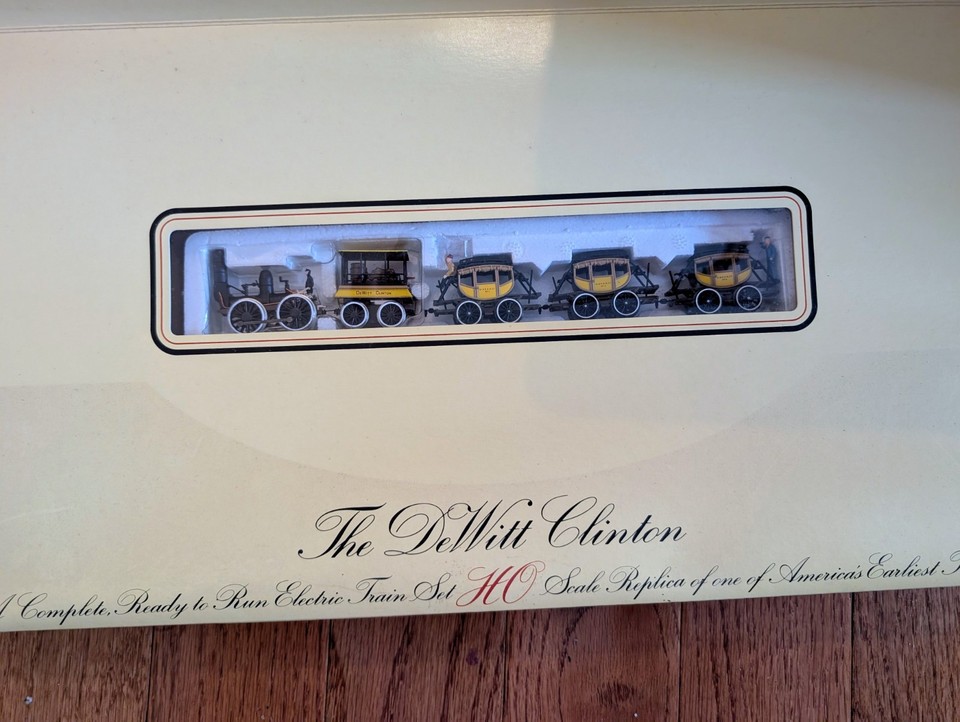 Bachmann 00641 HO The Dewitt Clinton Electric Train Set No Track ...