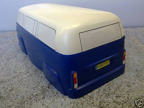 BAY WINDOW CAMPER VAN VW Bus Kamtec Tamiya M Chassis ABS + DECALS | eBay