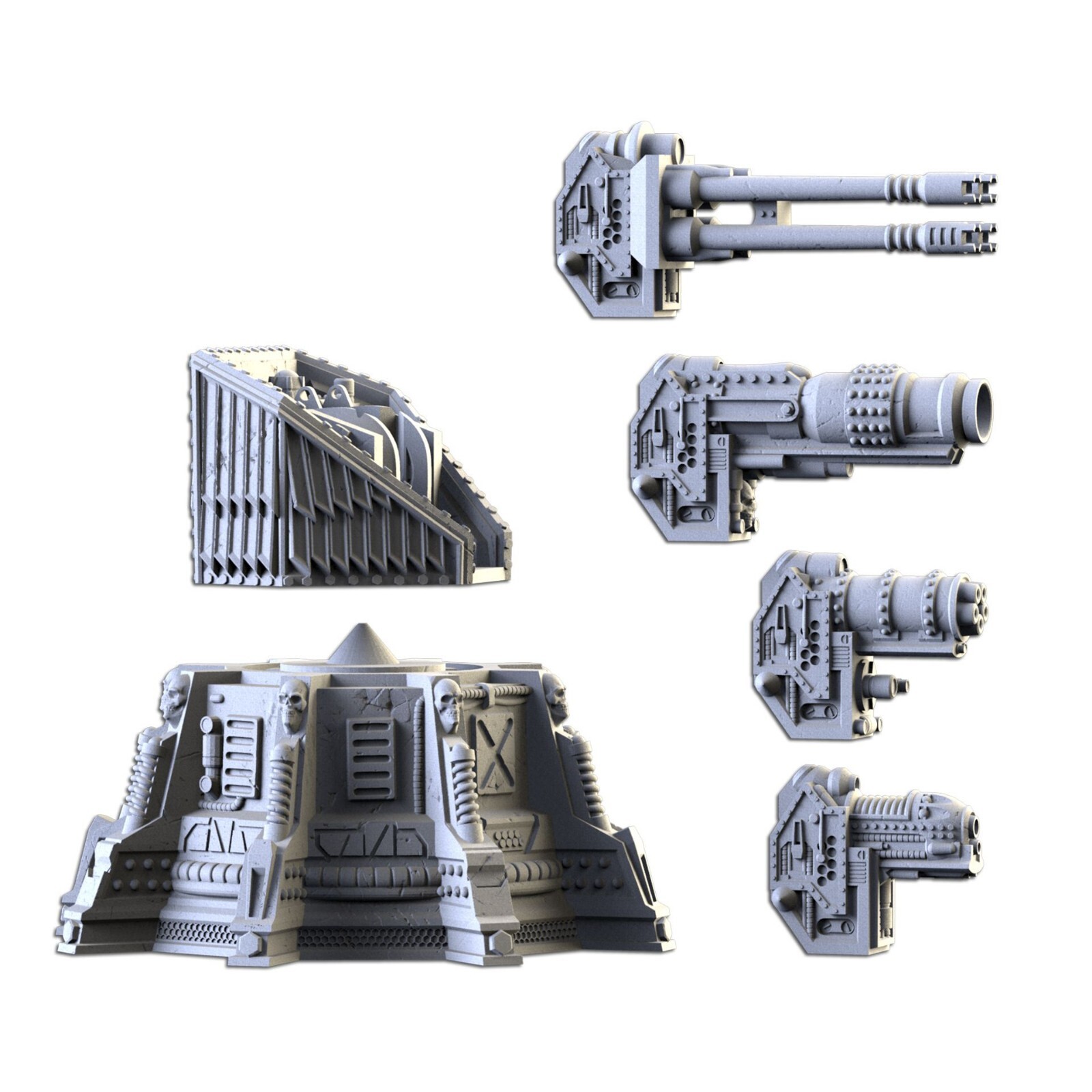 3D Printed Defence Cannon Turret Terrain for Table top Gaming | eBay