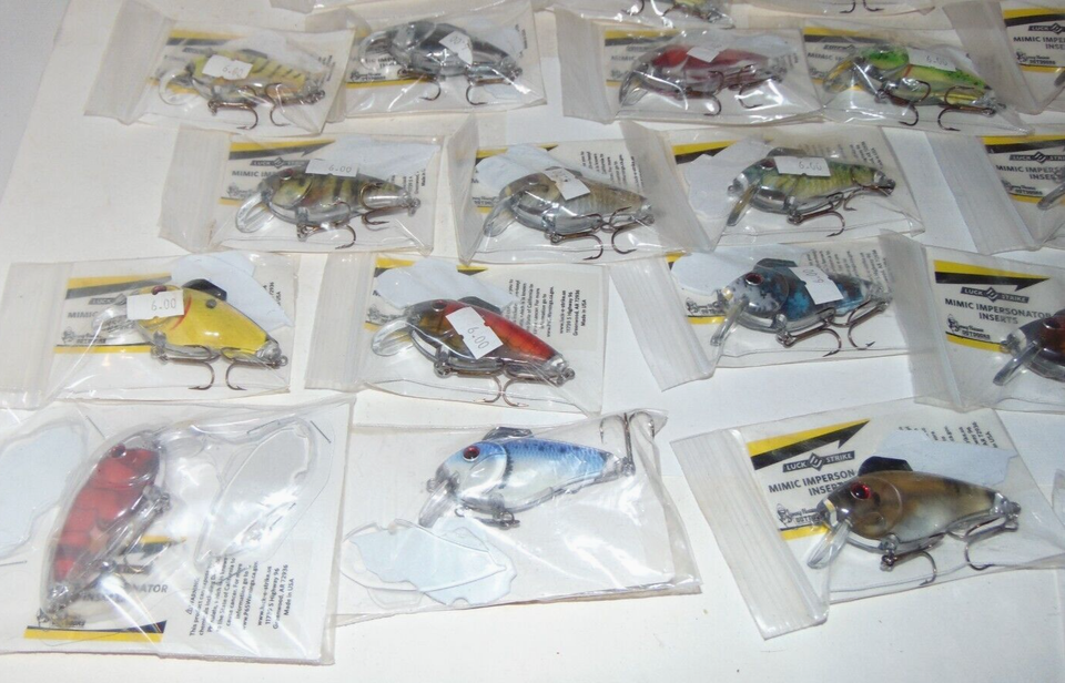 3 Jimmy Houston Fishing Lure Lot Casting,Crankbait Jerkbait Stickbait 3 ...