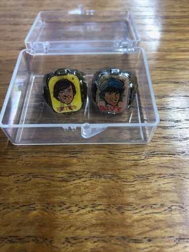 Two Vintage Monkey's flicker rings (Peter, Davy). Great Gift! | eBay