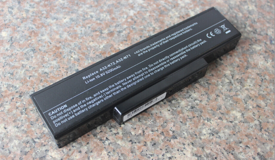 AKKU Für ASUS A32-K72 A32-N71 N73SV A72D K72J A73S K73S N71J N73S X72J ...