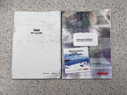 Simrad RD68 VHF Radio heads as is for sale online | eBay