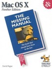 Mac OS X: The Missing Manual, Panther Edition - Paperback - VERY GOOD 9780596006150| eBay