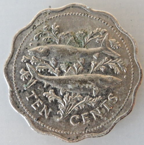 1982 Commonwealth of the Bahamas Ten Cent Coin | eBay