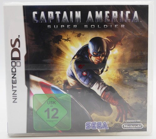 Captain America: Super Soldier | Nintendo DS | eingeschweißt SEALED ...