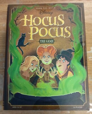Disney Hocus Pocus Board Game Ravensburger Halloween Fun Complete New ...
