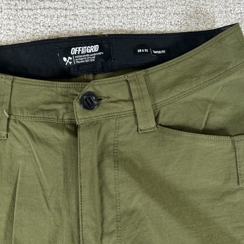 Off The Grid Men’s 28x32 Green Taper Fit Trailblazer Nylon Outdoor ...