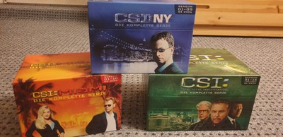 CSI (Las Vegas, Miami, New York) - alle 3 Komplettboxen | eBay