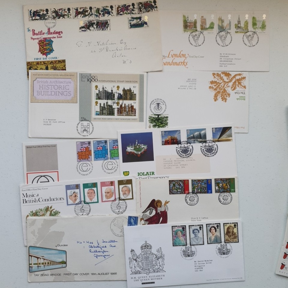 50 Assorted Great Britain First Day Covers | eBay UK