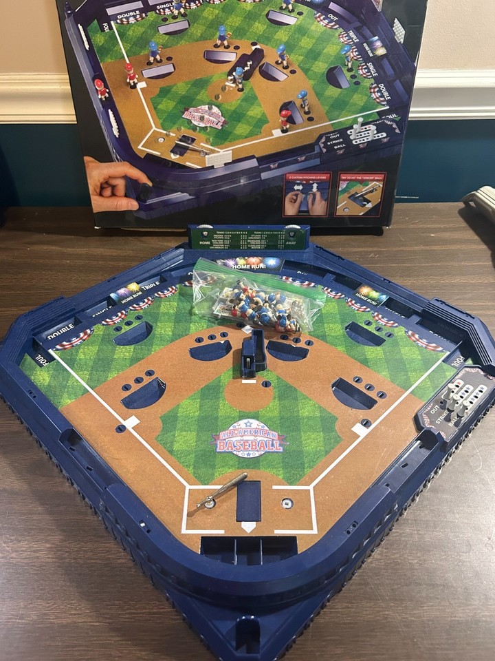 Black Series Perfect Pitch Tabletop Baseball Game – Complete, Opened ...