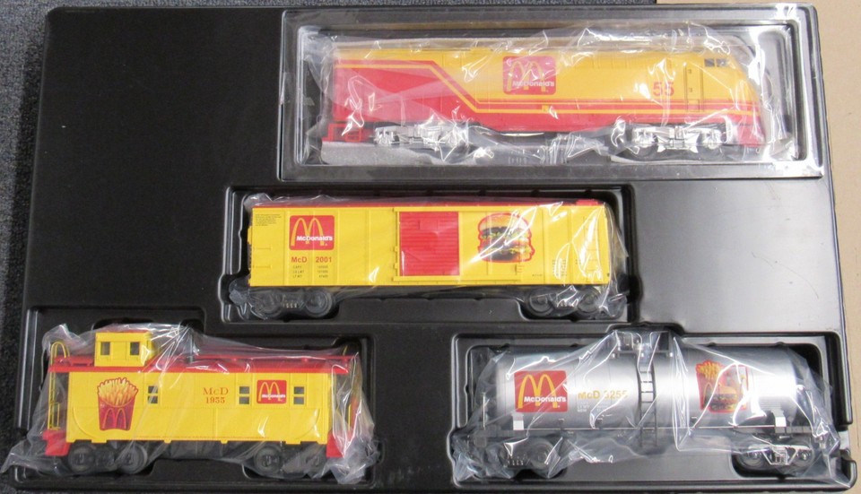 MTH Railking 30-4052-1 McDonald's Genesis Freight Train Set w/PS2 O ...