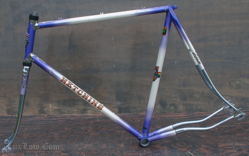 Vintage Hetchins Vibrant Magnum Opus RoadBike FRAME FORK 531 Bob ...