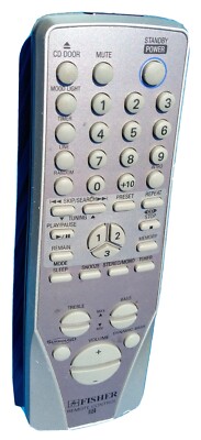Fisher CD Remote Control 3 CD Surround Sound | eBay