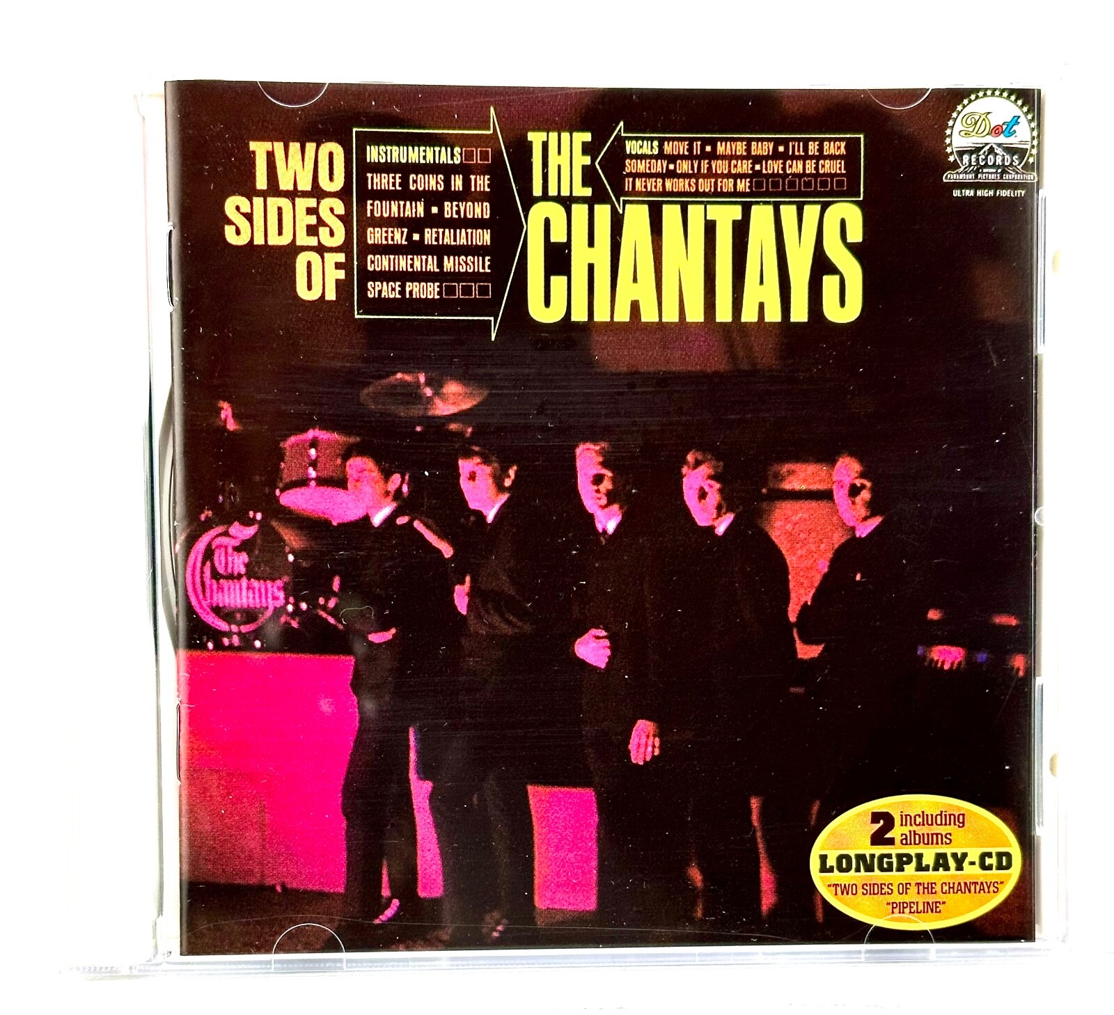 The Chantays - Two Sides of The Chantays / Pipeline (CD, 1994, Germany ...
