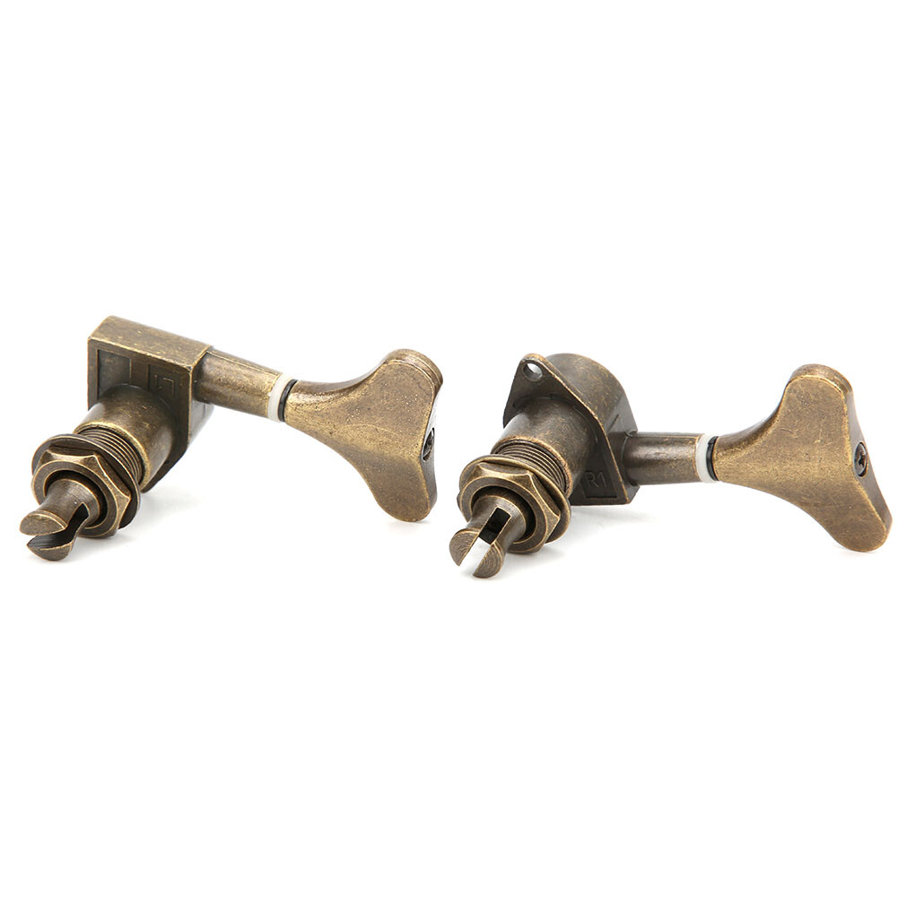 6 X Tuning Key All Sealed Fishtail Electric Bass Tuning Key 3L+3R HG5 ...