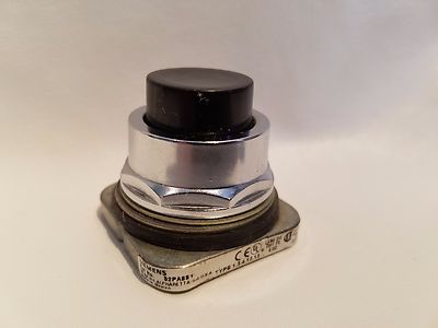 SIEMENS FURNAS CONTROL 52PA8B1 Series F Black Push Button Switch | eBay