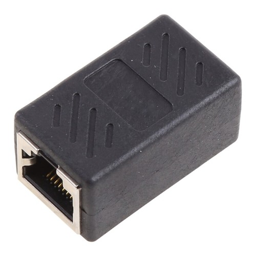 Rj45 LAN Connector Coupler Straight-through for Head Ethernet Converter ...
