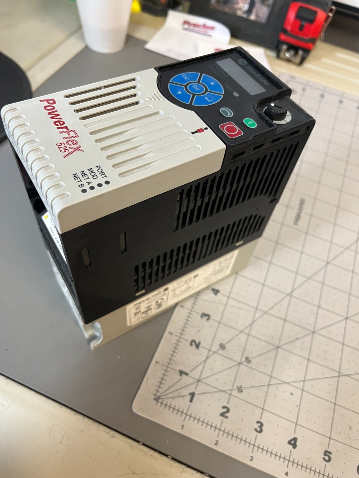 Allen Bradley 25B-D4P0N114 PowerFlex 525 VFD 1.5kW 2HP SER A 480V SHIPS ...