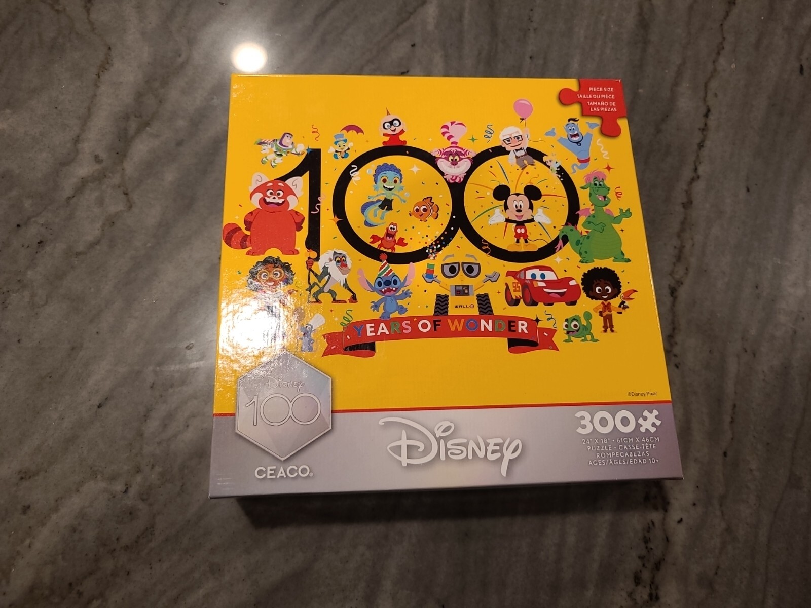 Disney Collection Pixar 100 Years Of Wonder 300 PC Puzzle Brand New ...