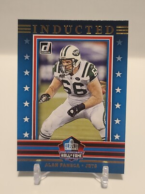 Alan Faneca New York Jets 2021 Donruss Football Inducted Insert Card ...