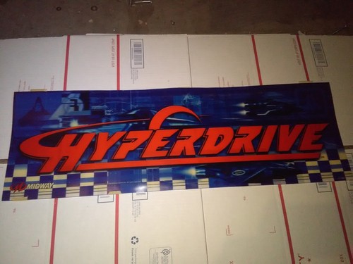 hyperdrive arcade marquee #0910 | eBay
