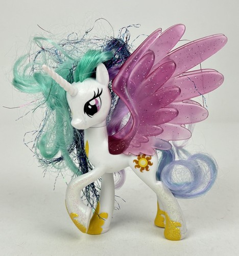 MLP G4 My Little Pony PRINCESS CELESTIA White Pegasus Hasbro Figure Toy ...
