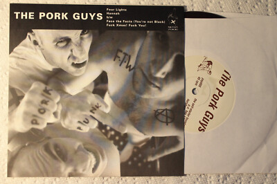 The Pork Guys ‎– 4 Lights US orig' #100 copies Self Starter 7" PUNK ...
