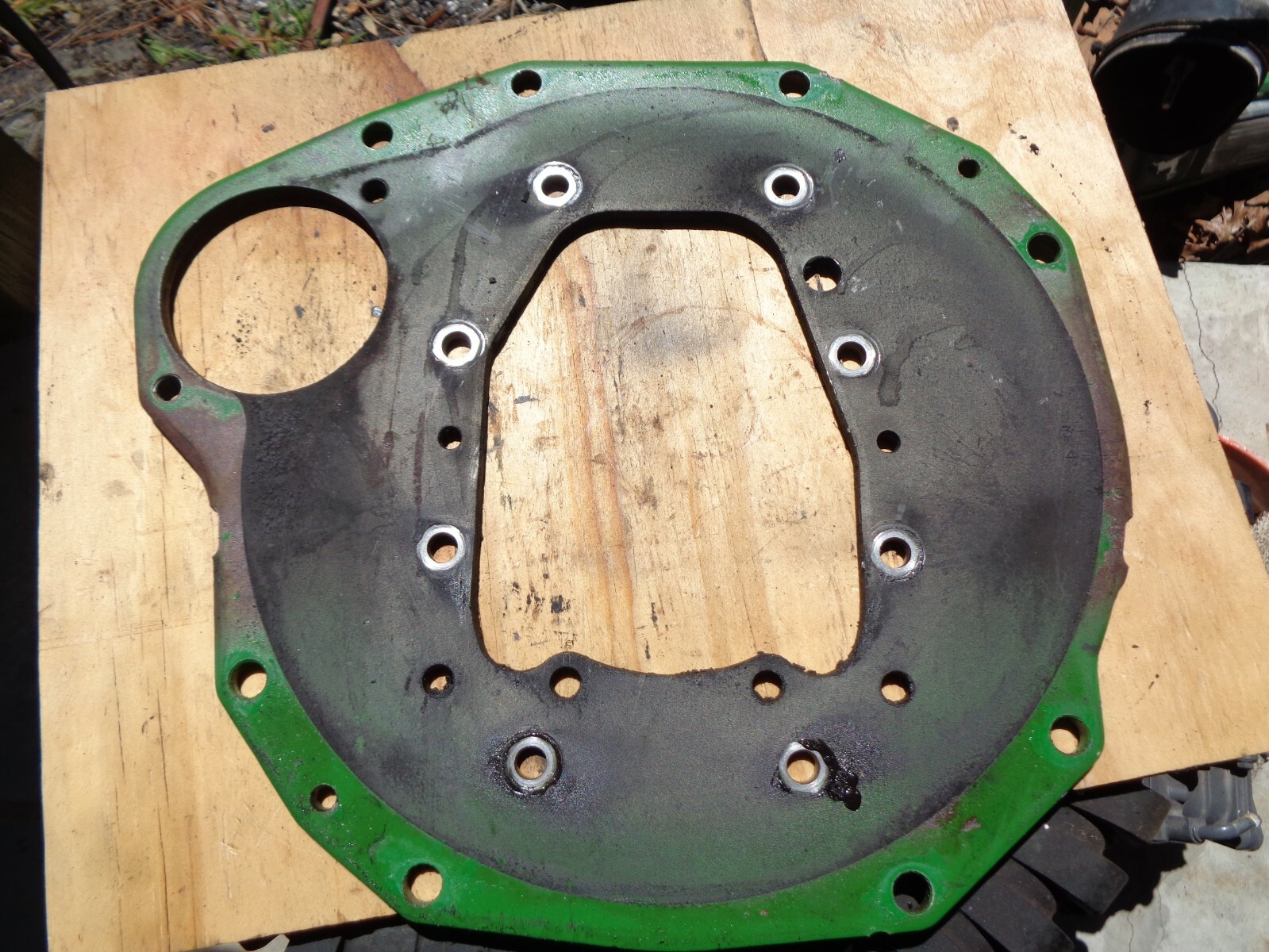 JOHN DEERE 870 YANMAR 3TN84-RJK......REAR ENGINE PLATE | eBay