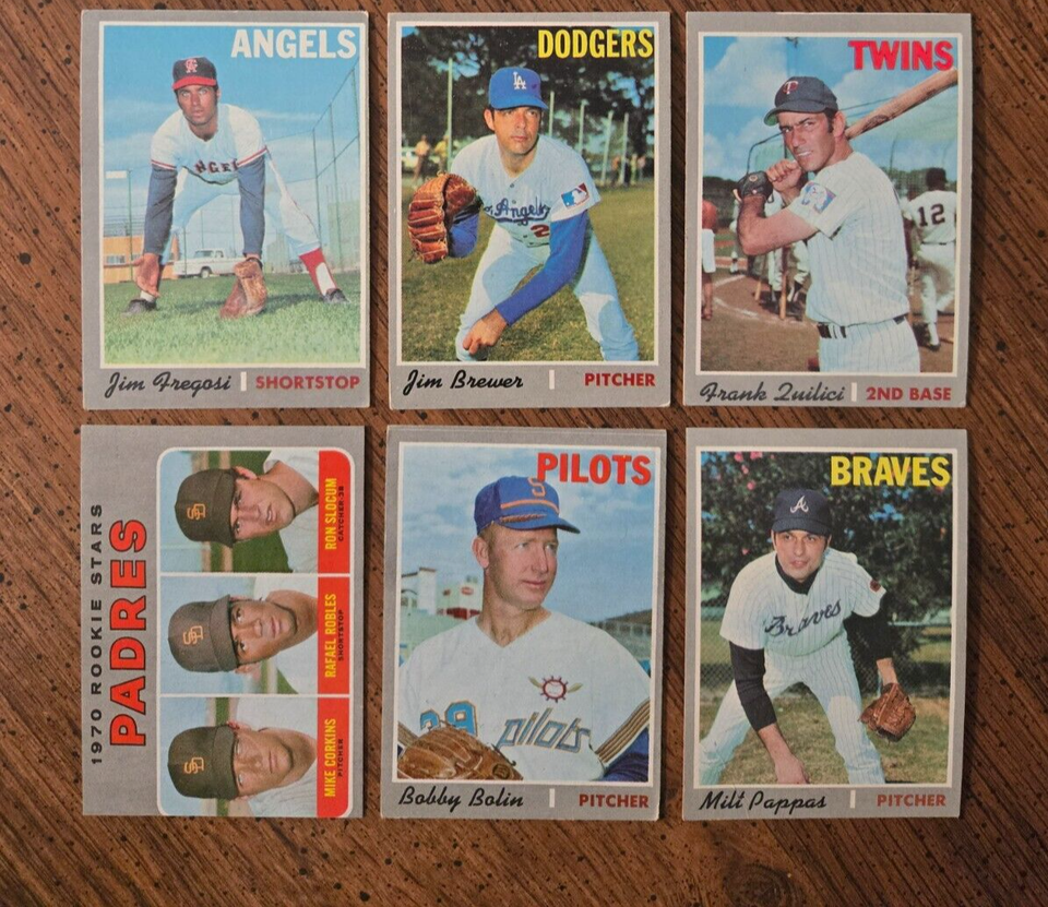 1970 TOPPS BASEBALL YOU PICK #400 - #718 ****FREE SHIPPING**** | eBay