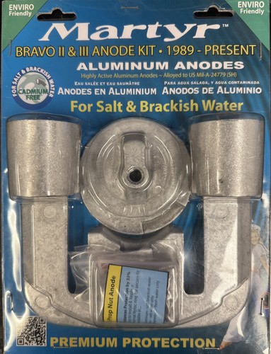 Mercruiser Bravo II & III Anode Kit Aluminum | eBay