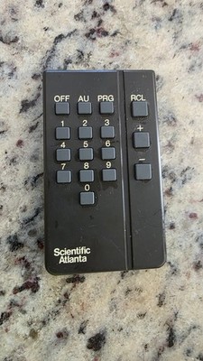 Scientific Atlanta Model 8550-175 Remote Control for Cable Box | eBay