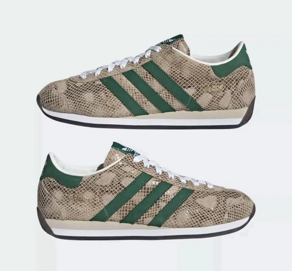 Adidas Country Japan Snakeskin Pack - Alumina Dark Green for sale | eBay