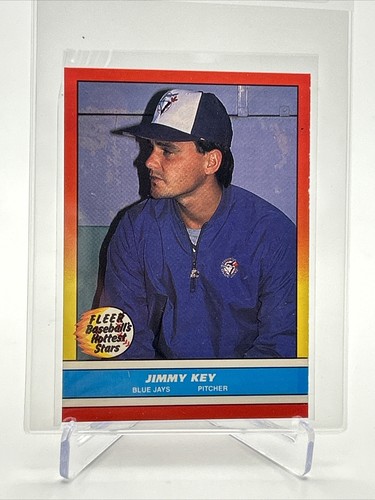 1988 Fleer Hottest Stars Jimmy Key Baseball Card #22 NM-MT FREE ...